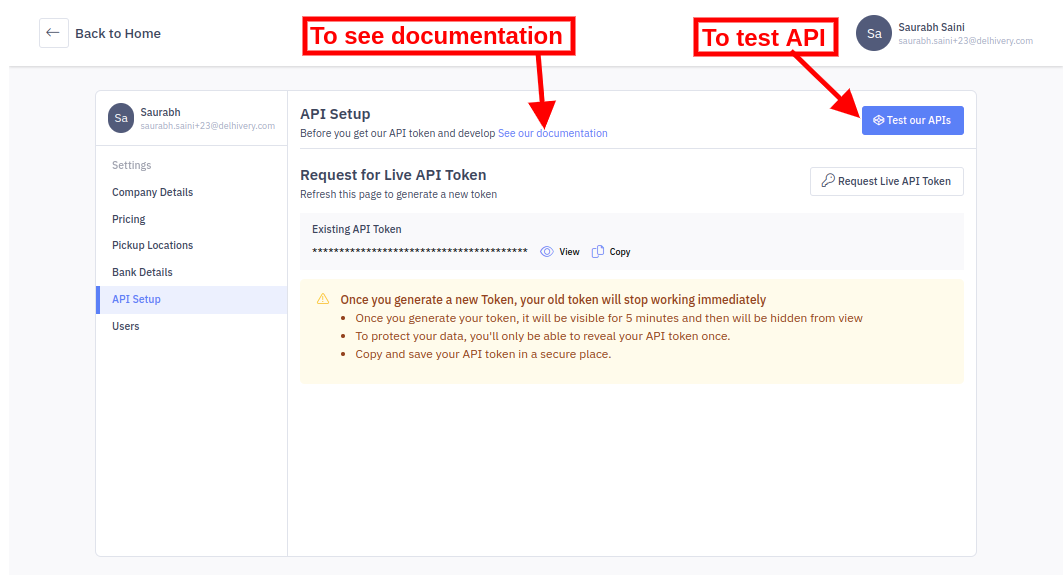 Delhivery API Documentation - Seamless Integration Guide